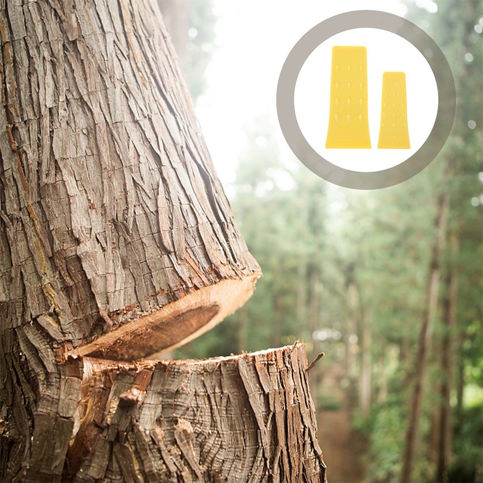 4pcs Tree Felling Wedges Felled Spiked Tree Cutting Wedges Tree Cutting ...