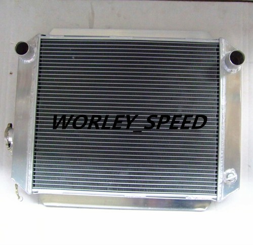 ALUMINUM RADIATOR FOR AFTERMARKET FORD MUSTANG V8 289 1965 1966 65 66 ...