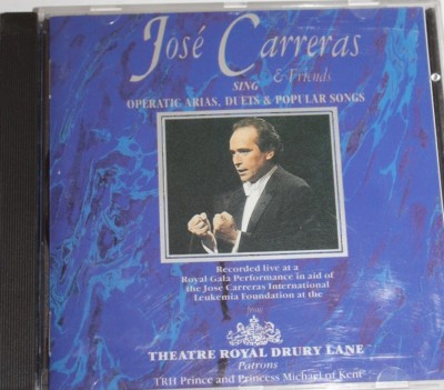 Operatic Arias, Duets & Popular Songs By Jose Carreras Friends Theatre ...
