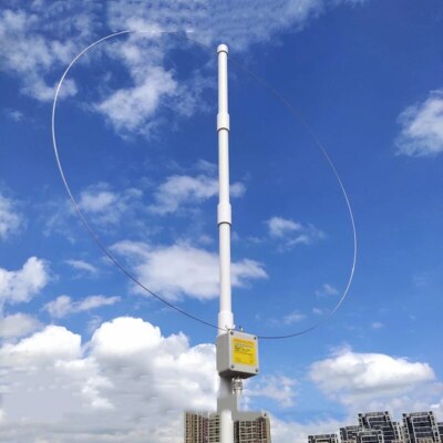 New K-30WLA Active Loop Broadband Receiving Antenna 0.1M-30MHz For SDR ...