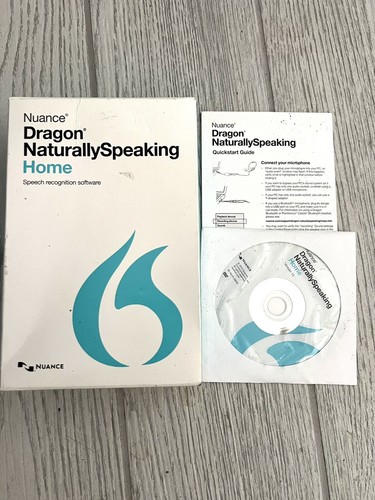 Dragon Home Nuance 13 Naturally Speaking Recognition Speech Software ...