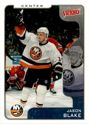 2001-02 Upper Deck Victory Jason Blake New York Islanders #222 | eBay
