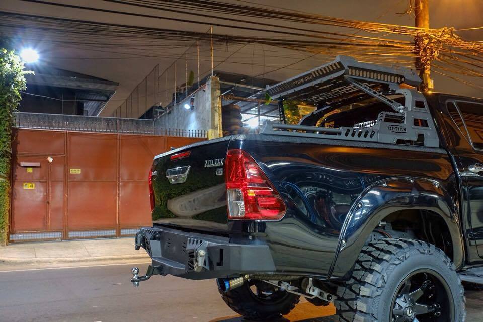 toyota hilux rear bumper 2016+ | eBay UK