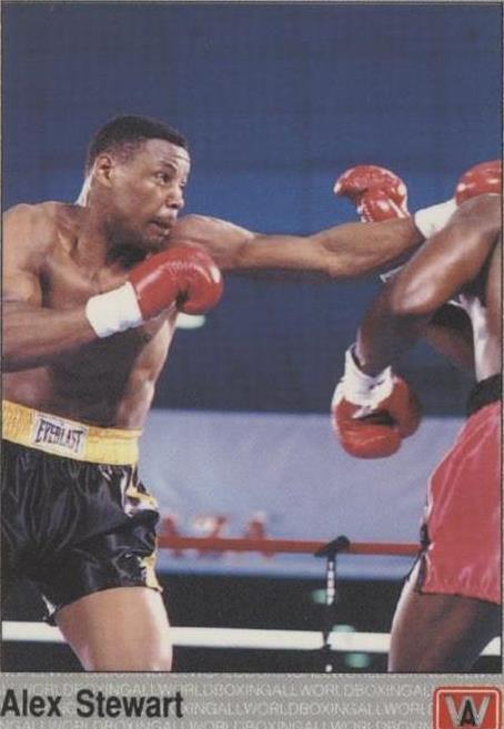 1991 All World Boxing - Alex Stewart #37 for sale online | eBay