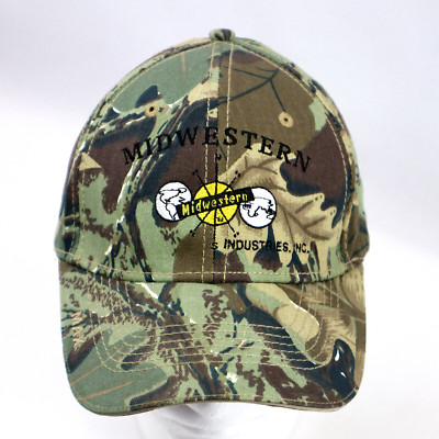 Midwestern Industries Inc. Trucker Baseball Hat Cap Camo Max | eBay