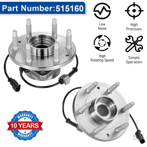 515160 Front Wheel Bearing and Hub Assembly 4WD For Silverado Sierra ...