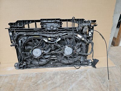 nissan elgrand e52 radiator pack complete with ac condenser and fan ...