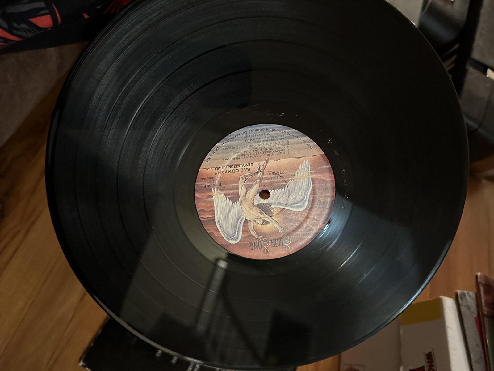 Bad Company - Bad Company Used Vinyl Record P34S 1st Pressing Orginal ...