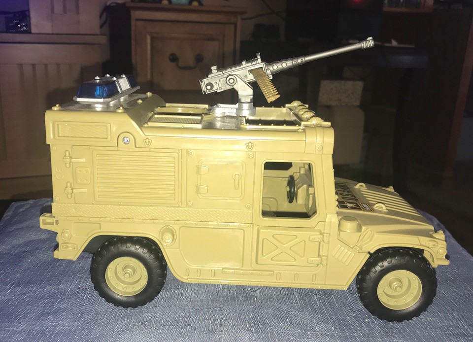 U.S. Army Chap Mei Toy Humvee Hummer Jeep Military Police Truck w ...