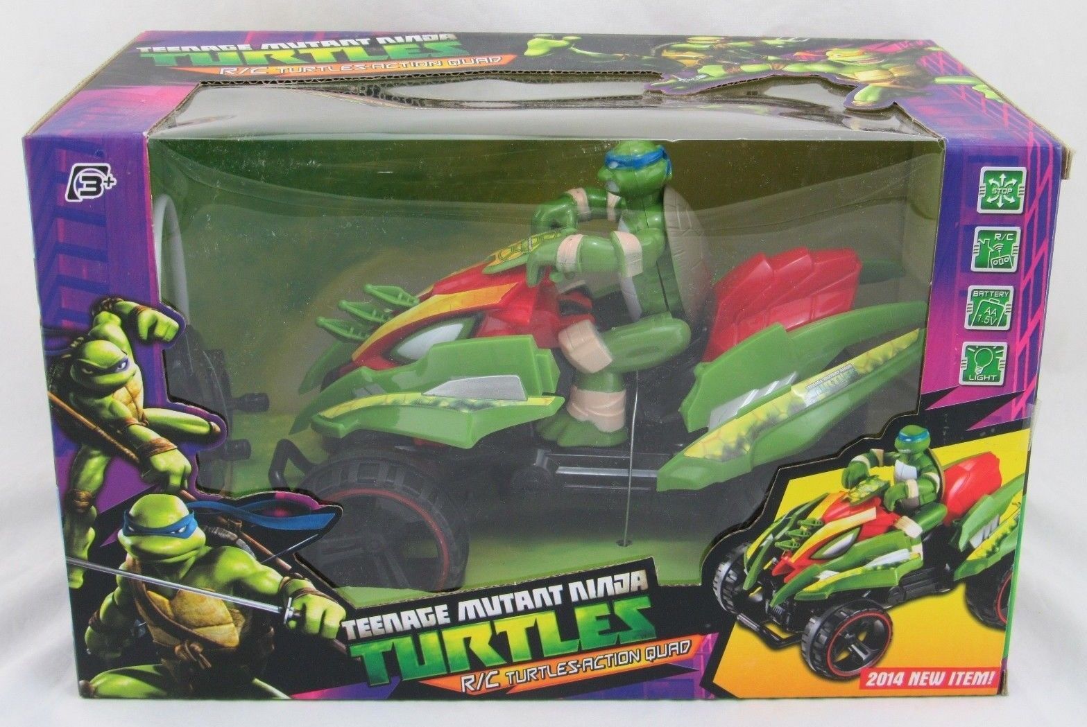 Teenage Mutant Ninja Turtles RC Turtles Action Quad, New in Box | eBay