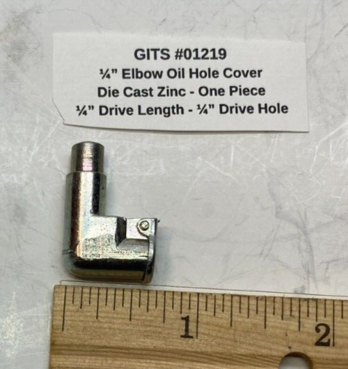 GITS 1/4" Elbow Oil Hole Cover (01219) - Drive-In - One Piece Die Cast ...