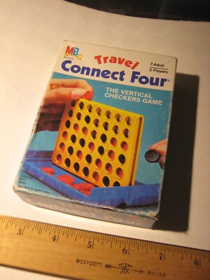 Vintage Connect Four MB Travel Edition used | eBay