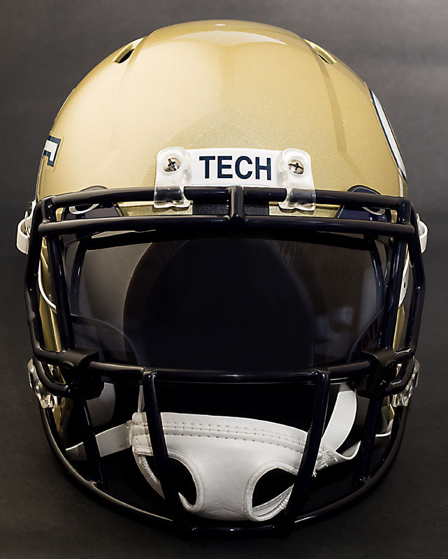 GEORGIA TECH YELLOW JACKETS NCAA Authentic GAMEDAY Football Helmet w ...
