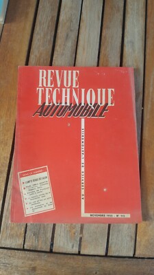 revue technique automobile novembre 1955 etude simca vedette, trianon ...