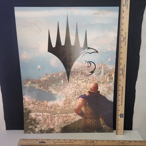 MTG D&D Lenticular Hologram Promo Poster Heavy Plastic Magic The ...