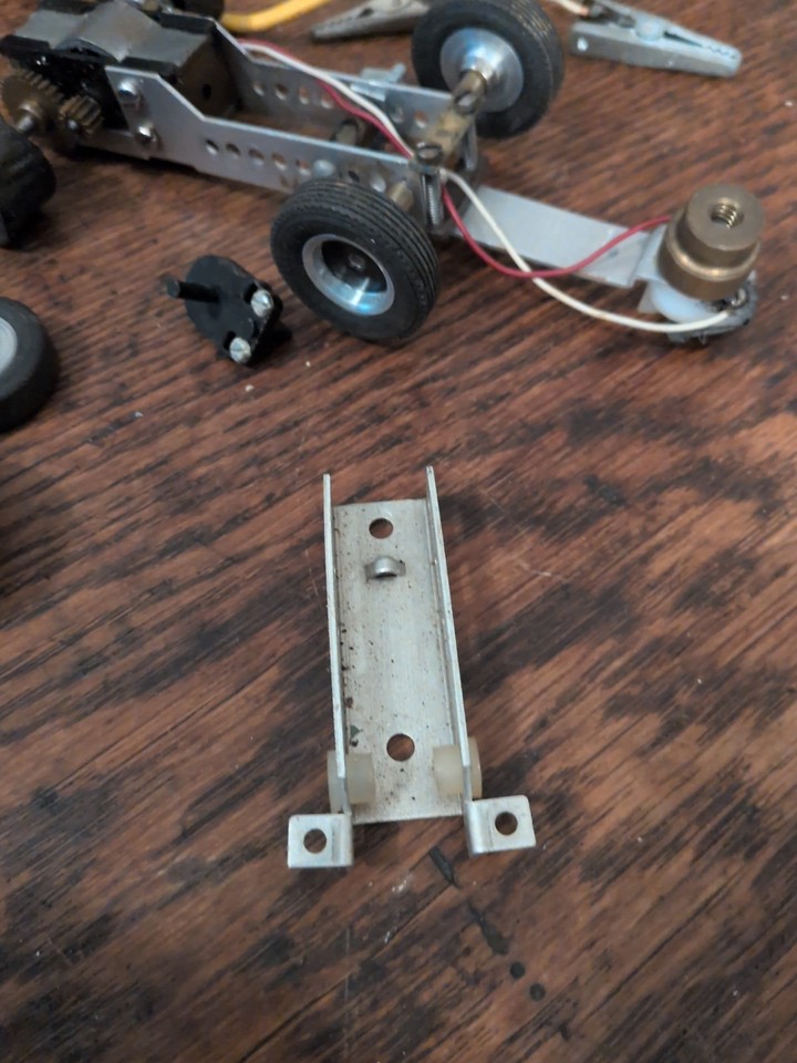 Vintage 1/24 Slot Car Chassis, Cox Thumb Trigger, extras ** UNTESTED ...