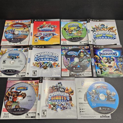 Skylanders Video Game Lot (Sony PlayStation 3, 2016) PS3 Trap Team ...