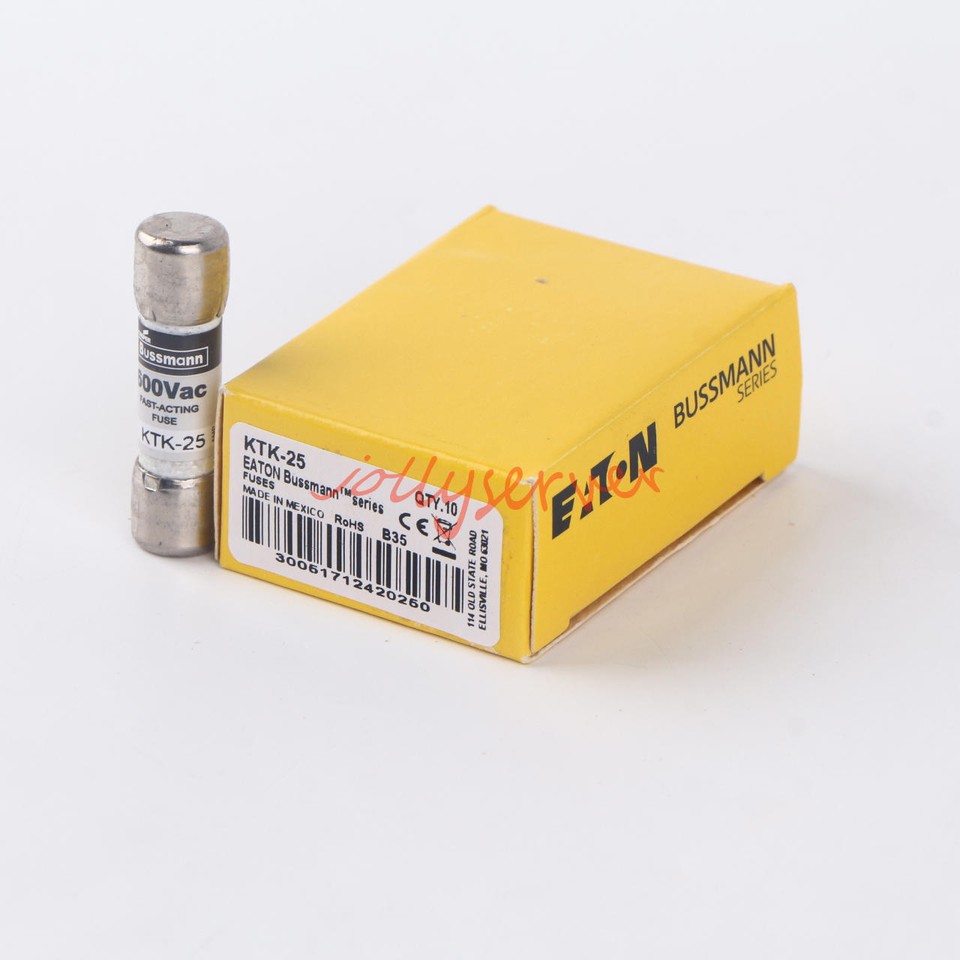 10PCS Bussmann KTK-25 25Amp Limitron Schnelle Wirkung Ergänzende ...