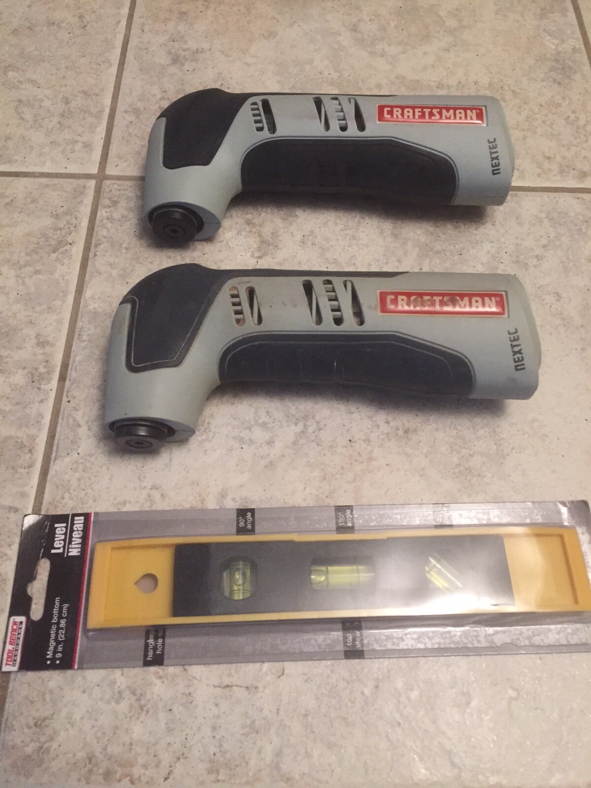 2 x Craftsman Power Tools Nextec 12V Cordless Oscillating Multi Bare ...