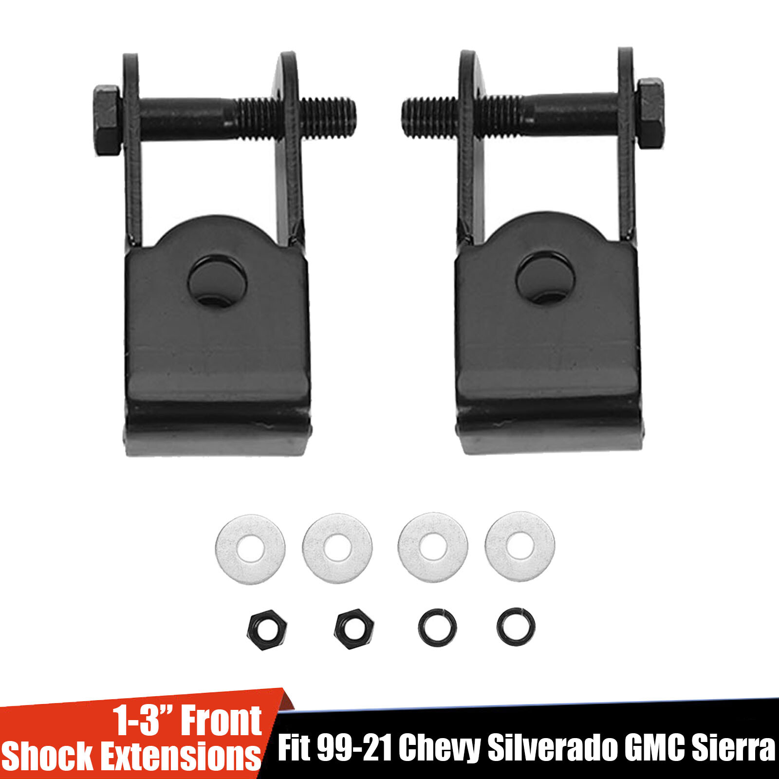 Front shock extenders FOR Leveling lift kit FITS 99-06 Silverado sierra ...