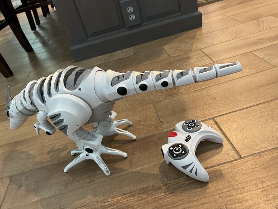 Remote Control Dinosaur Roboraptor 29" RC Interaction Toy w/ remote ...