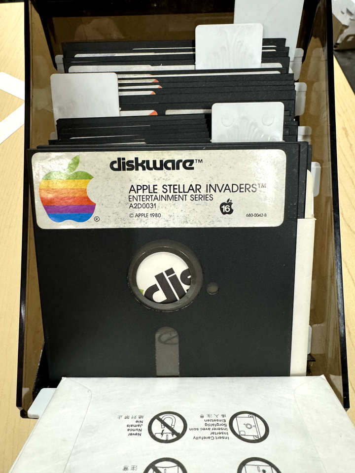 Vintage Apple II Plus Computer w/ Silentype Printer, Disk Drive ...