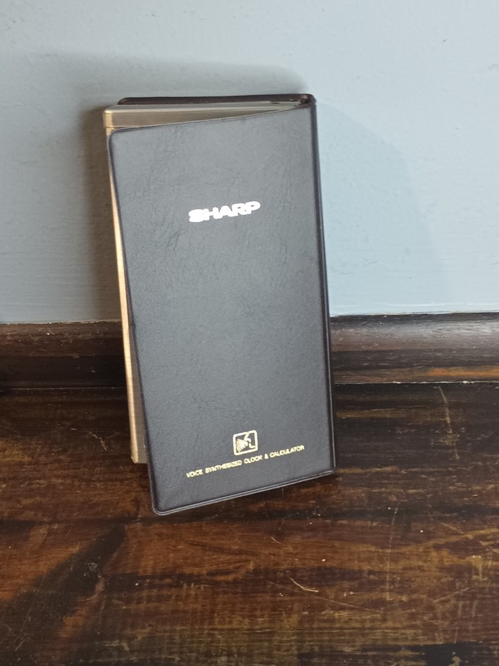 VINTAGE Sharp EL-640 Voice Synthesized Calculator Clock 1978 W/ BOX ...