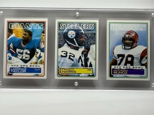 1983 Topps Chewing Gum Legends: Lawrence Taylor / Franco Harris ...