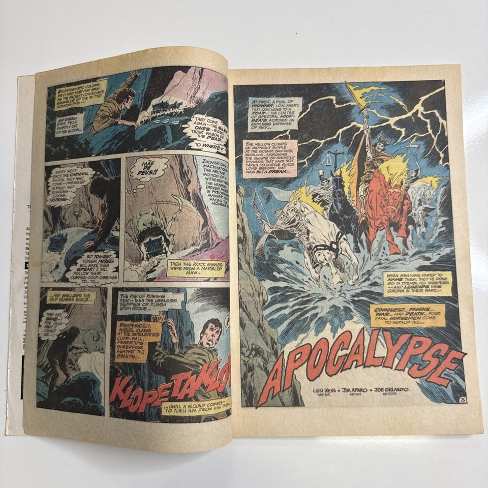 Phantom Stranger # 24 | Low Grade | Mike Kaluta Frankenstein | DC ...