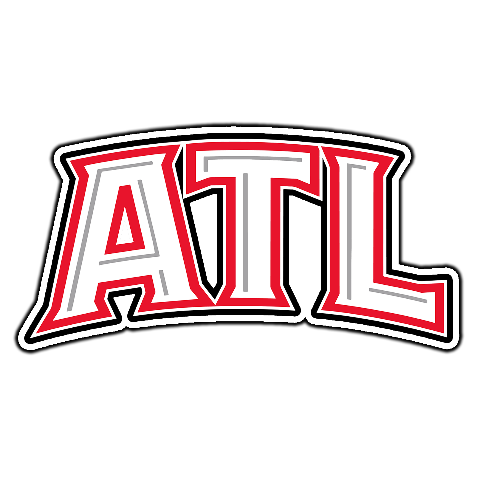 Atlanta Hawks Logo ATL #14 Basketball Sticker Waterproof Vinyl Decal ...