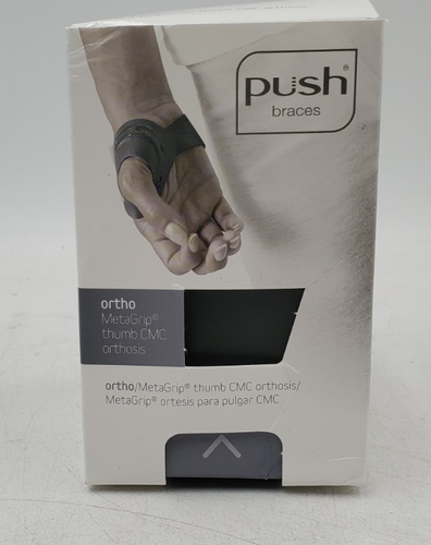PUSH Ortho MetaGrip Thumb Brace CMC ORTHOSIS Left Hand Size 2 7.75”- 8. ...