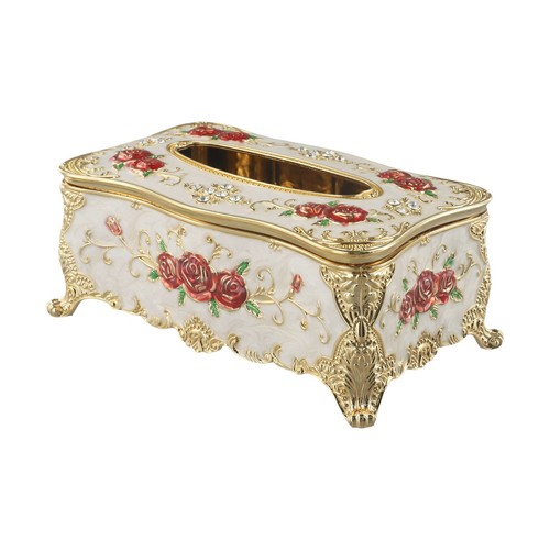 European Style Plastic Tissue Box Elegant Tissue Holder Napkin Holder ...
