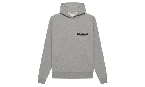 Essentials Pullover Hoodie DARK OATMEAL Size LARGE | eBay