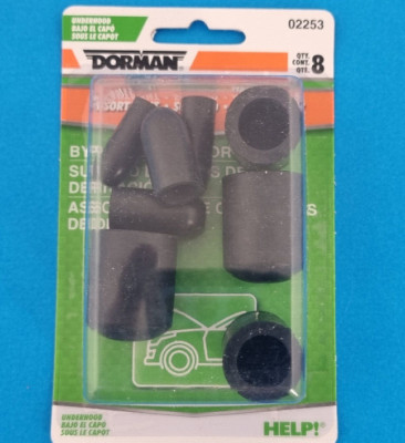 DORMAN UNIVERSAL RUBBER BLOCK OFF BLANK CAPS HEATER HOSE WATER PUMPS ...