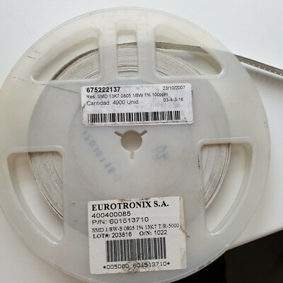 10 x 1.37K 1/4W 1% 100PPM SMD PHILIPS RESISTOR. (R351) CA394U300F230721 ...