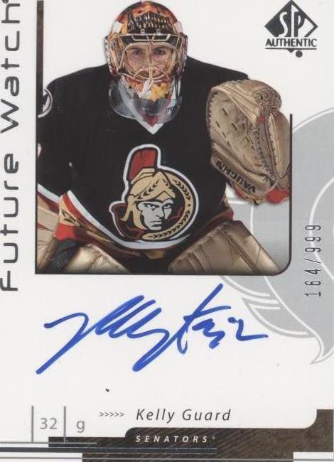 2006-07 SP Authentic - Future Watch Autographs Kelly Guard #192 /999 ...