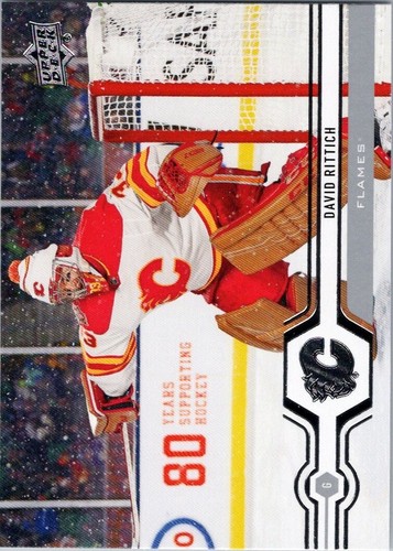 2019-20 Upper Deck #431 David Rittich Calgary Flames | eBay