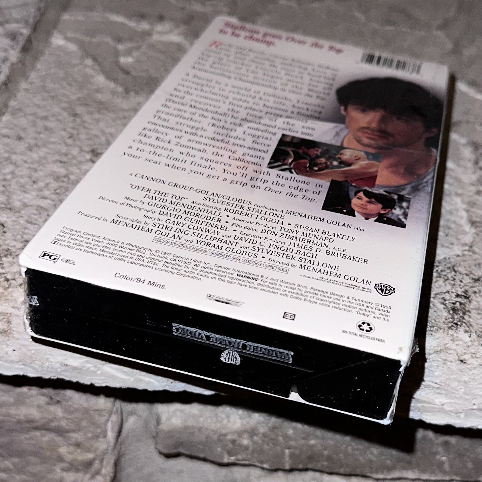 New 1993 Over the Top VHS Sealed Tape Sylvester Stallone Warner Bros ...