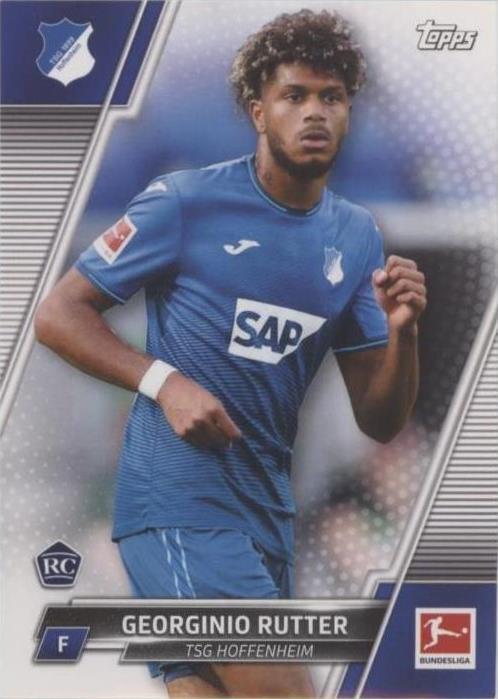 2021-22 Topps Bundesliga Georginio Rutter #96 for sale | eBay