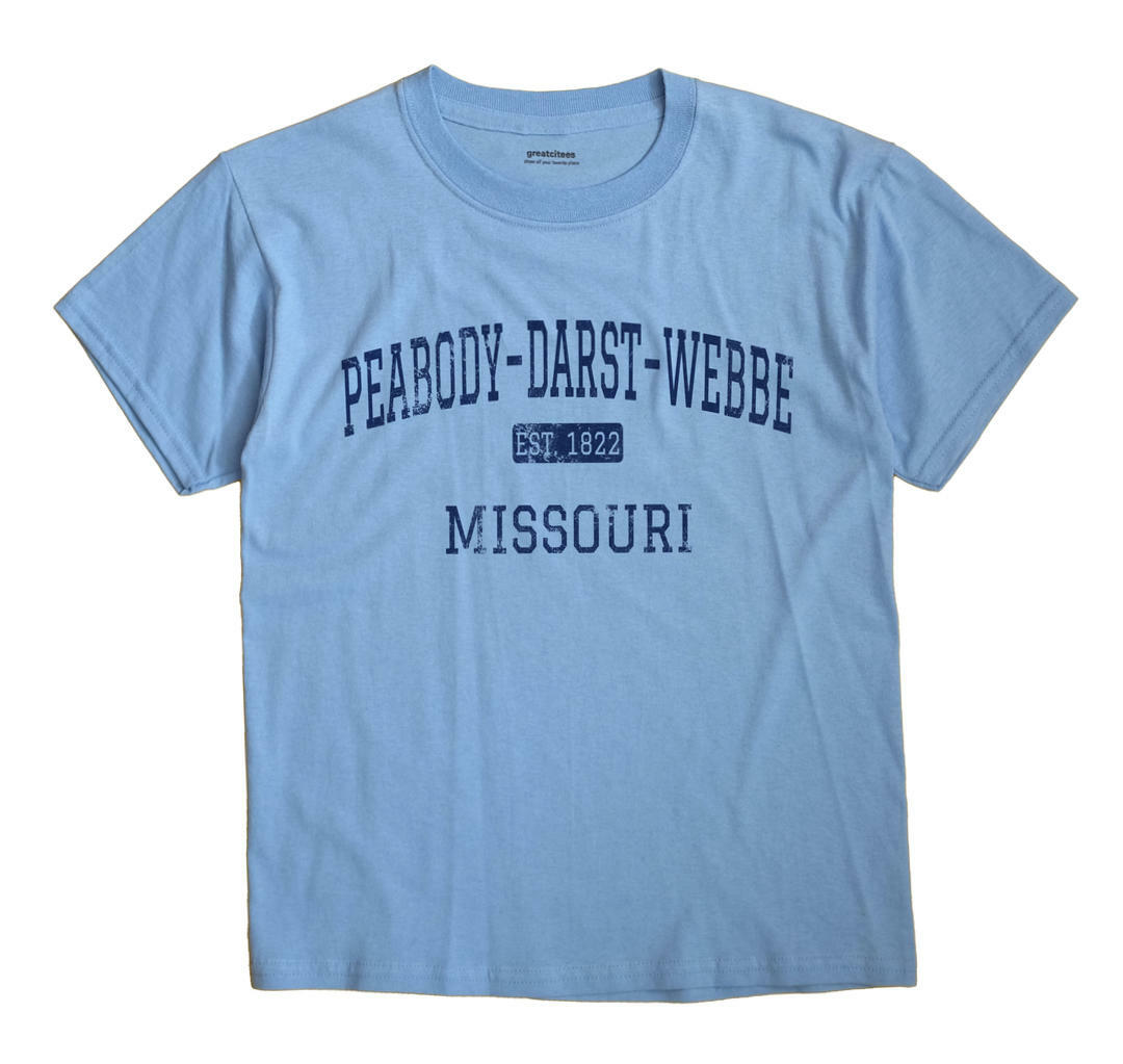 Peabody–Darst–Webbe Missouri MO T-Shirt St. Louis EST | eBay