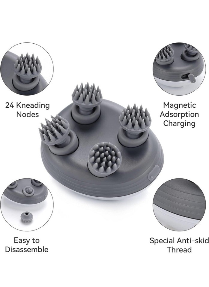 Electric Smart Scalp Massager, Hair Growth Head Massager, Massage and ...