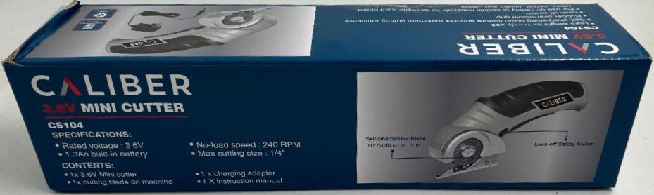 *Caliber 3.6-Volt Cordless Mini Cutter with Self Sharpening Blade ...