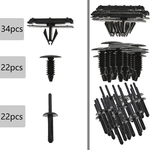 78pc Full Fender Flare Hardware Clip Mounting Kit For 2007-2018 Jeep ...