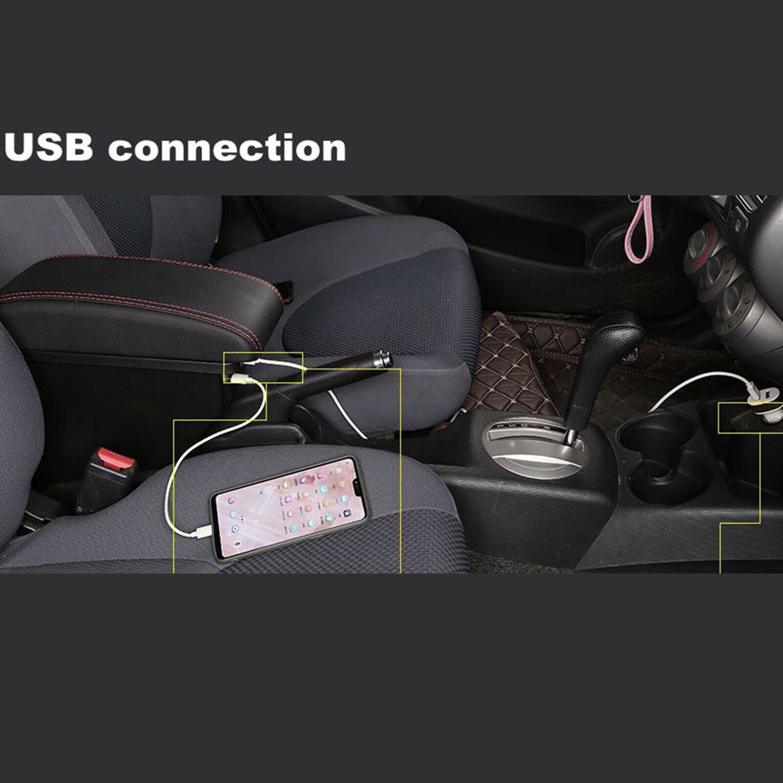 Armrest Box For Toyota 86 2013-2018 for Subaru BRZ Central Consoles Arm ...