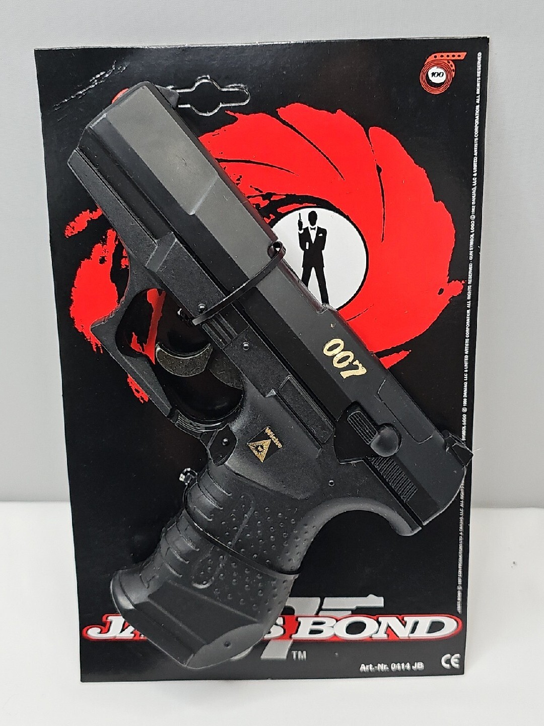 Vintage James bond 1998 plastic PPK Cap Gun Wicke New Sealed | eBay