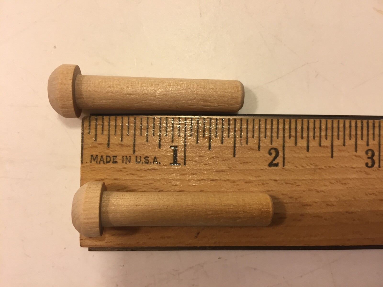 8 pack of 1 1/2" Wood Axels for Wood Toy Wheels Unfinished | eBay