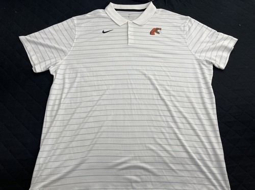 Nike Dri Fit Famu Florida A&M Rattlers Button Up Polo Casual T-Shirt ...