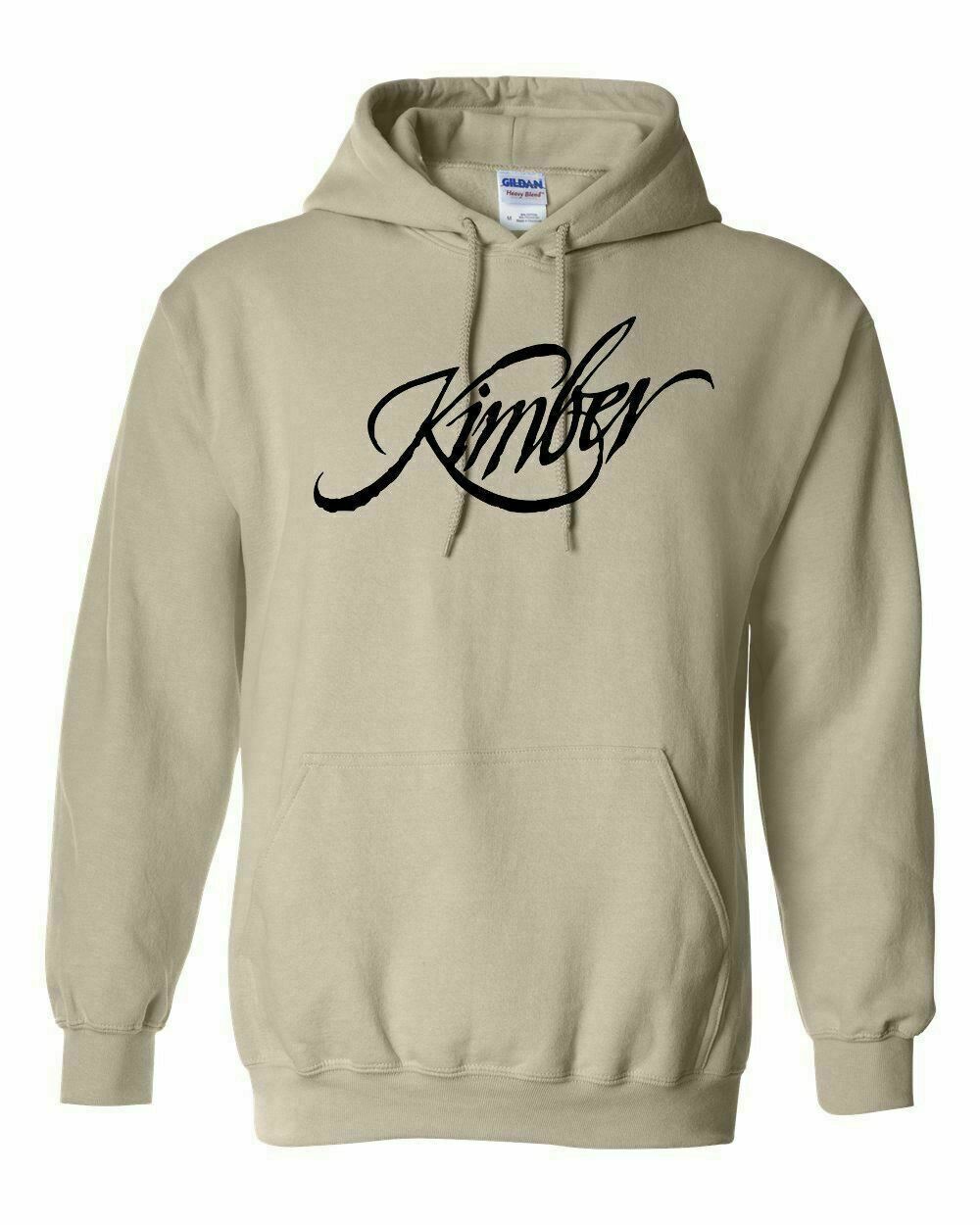 Kimber Black Logo Hoodie Sweatshirt Pro Gun Brand 2nd Amendment Rifle ...