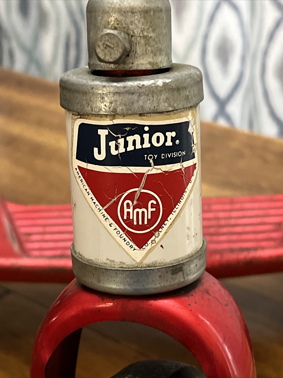 Vintage 1970's AMF Junior Tricycle | Red and White | Olney Illinois U.S ...