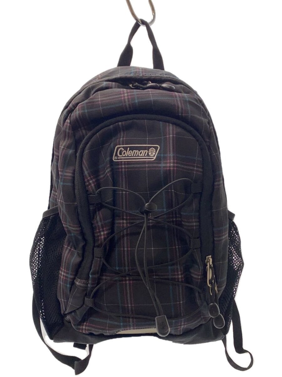 Coleman Backpack BLK Check | eBay